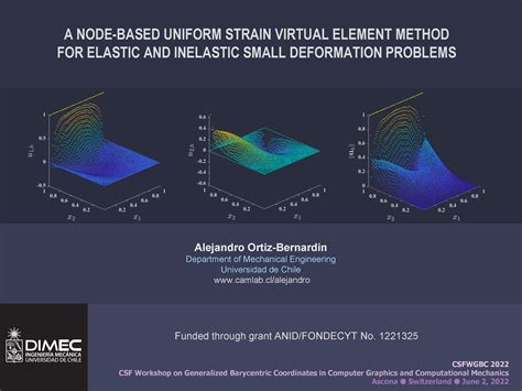 Talk A Node Based Uniform Strain Virtual Element Method For Elastic