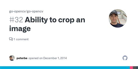 Ability To Crop An Image Issue 32 Go Opencv Go Opencv GitHub