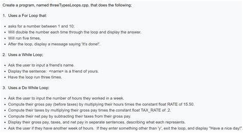 Solved 1 Uses A For Loop That Asks For A Number Between