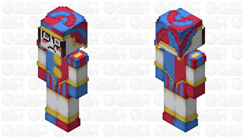 Pomni The Amazing Digital Circus Minecraft Skin