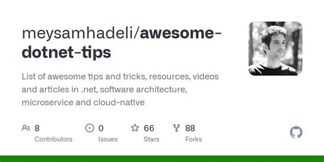 Awesome Dotnet Tips List Of Awesome Tips And Tricks Resources Videos And Articles In Net