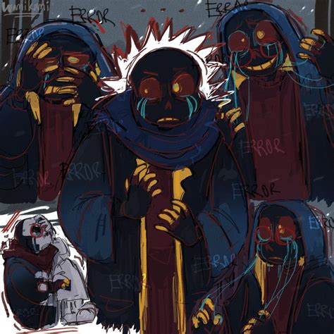 𝙀𝙧𝙧𝙤𝙧𝙨𝙖𝙣𝙨 𝄈𝄅𝄀𝄅🪴𝄅𝄀𝄅𝄈 Quadrinhos Undertale Personagens De Anime Fanart