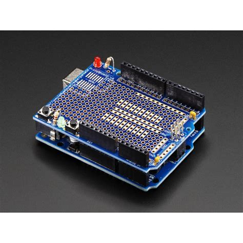 Adafruit Proto Shield Pour Arduino Version R3 Empilable Boutique Semageek