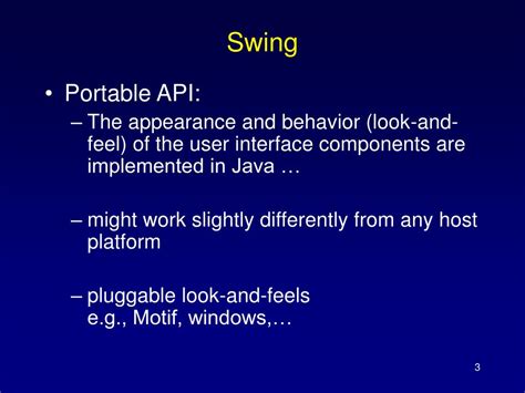 PPT Java Swing Events PowerPoint Presentation Free Download ID 319433