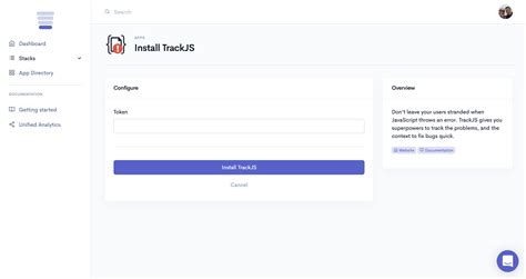 TrackJS Stackpile