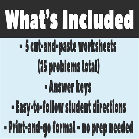 Distributive Property Cut And Paste Activity Simplifying Expressions Worksheet