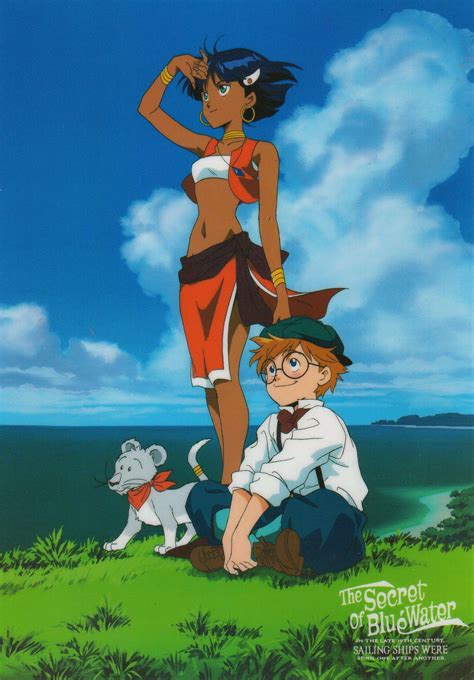 Nadia The Secret Of Blue Water Cover The Secret Of Blue Water Jules