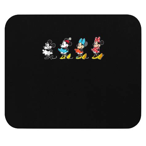 Disney Minnie Mouse Through The Ages Mouse Pads Id 20873611 By Ibrahim Salah Printblur