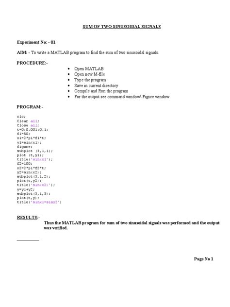 dsp matlab programs pdf control theory computer programming
