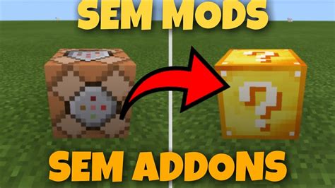 IncrÍvel Lucky Block Com Bloco De Comando No Minecraft Pe 1 0 5 Minecraft Pocket Edition