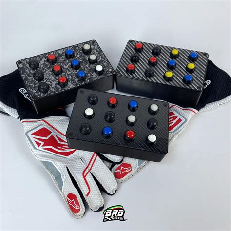 Brg Simracing Button Box V1 12 Buttons Plug And Play Usb Etsy
