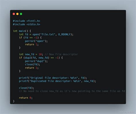 【linuxc语言】dup、dup2函数 云社区 华为云 【linuxc语言】dup、dup2函数 云社区 华为云