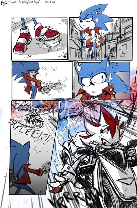 Fuckin Coked Out On Sonic — Page 1 Of Sunset Rebels Riot Boys Au