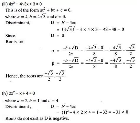 NCERTSolutions Class MathsChapter Ex LearnCBSE Quadratics Quadratic Equation Math