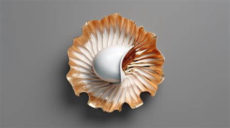 Premium Photo Pearl Inside A Shell