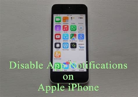 How To Disable App Notification On IPhone