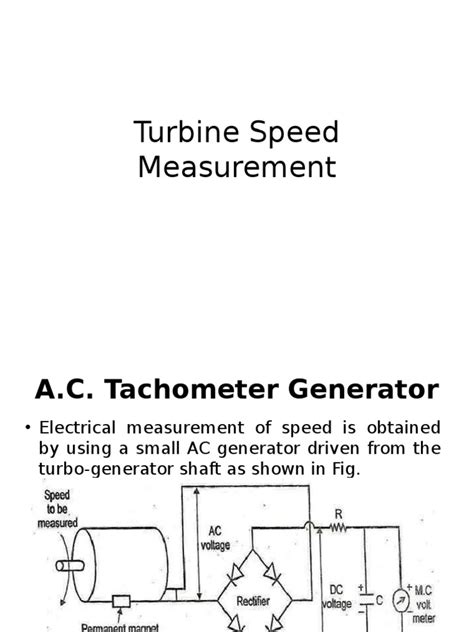 Turbine Speed Measurement Pdf Frequency Electric Power