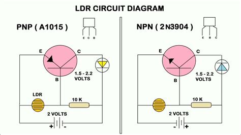 Ldr Darkness Sensor Circuit Simple Ldr Circuit Ldr Sensor Ldr Sensor
