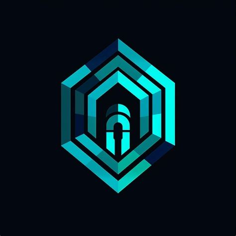 Simple Abstract Logo For Deep Analysis Of Cyber Securitysimple Abstract Logo For Deep Analysis