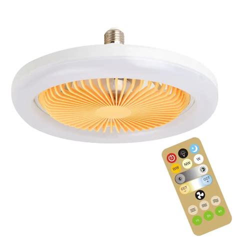 led lighting with fan e27 multi function fan light with remote control