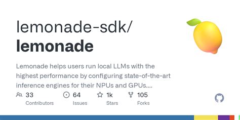 Releases · Lemonade Sdklemonade · Github