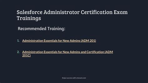 Ppt How To Prepare For Adm 201 Exam On Salesforce Certified