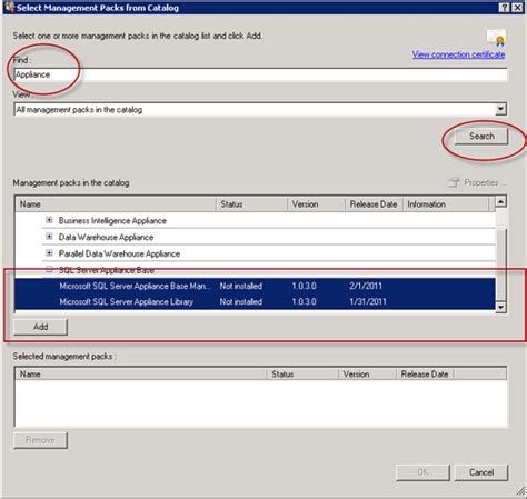 Import System Center Operations Manager Management Pack Parallel Data Warehouse Microsoft Learn