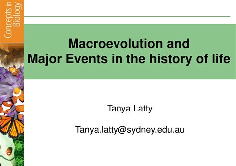 L6 Macroevolution And Major Events Outline Macroevolution And Major L6 Macroevolution And Major Events Outline Macroevolution And Major