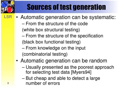 ppt jartege a tool for random generation of unit tests for java