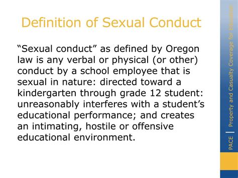 PPT Sexual Conduct PowerPoint Presentation Free Download ID