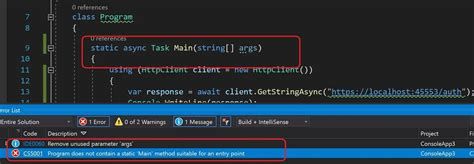 Resolved Feature Async Main Is Not Available In C 70 Thecodebuzz