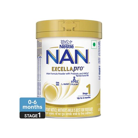 Nestle Nan Excellapro Powdered Infant Formula Upto 6 Months Stage 1