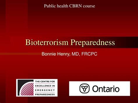 Ppt Bioterrorism Preparedness Powerpoint Presentation Free Download
