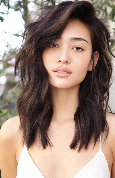 Layered Hairstyles With Side Bangs For Long Hair Telegraph
