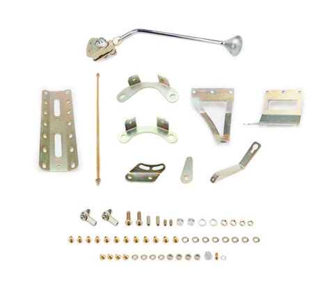 Lokar Shifter Chrome 16in Single Bend Lever Fits Gm 4l60e