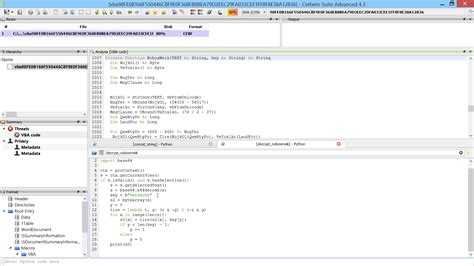 Video In Depth Obfuscated Vba Analysis Cerbero Blog
