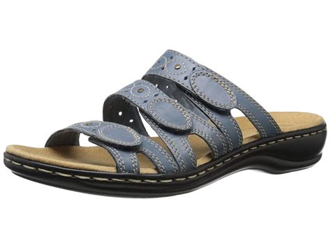 Clarks Womens Leisa Cacti Q Open Toe Casual Slide Sandals