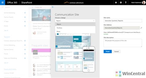 microsoft announces sharepoint communication sites for office 365