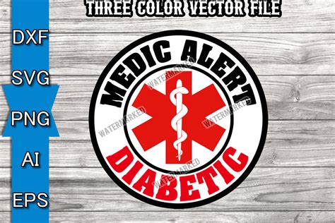 Diabetes Medical Alert Symbol