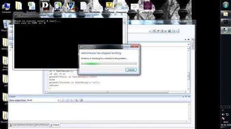 C Program To Test The Loop Back On Serial Port Stack Overflow