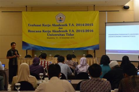 Evaluasi Kerja Akademik Dan Rencana Kerja Akademik T A 2015 2016 Hadirkan Narasumber Prof Dr