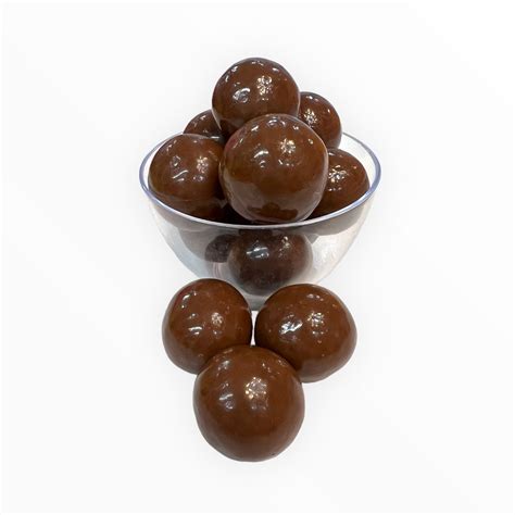 Milk Chocolate Triple Dipped Malt Balls Bulk Cocobells Candy Store