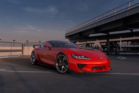 Toyota Supra Redesign Portfolio Project On Behance