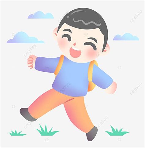รูปภาพประกอบที่คล้ายกัน Png เด็กชายกำลังเดิน ภาพประกอบการ์ตูน ภาพประกอบภาพ Png และ Psd