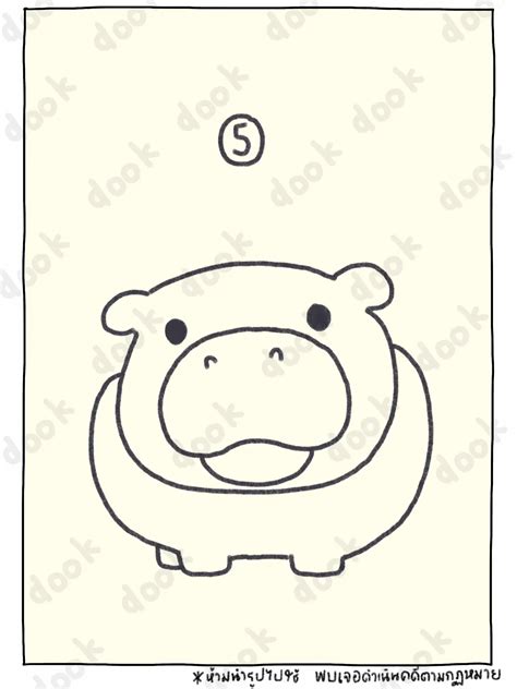 มาวาด🖍️ น้องหมูเด้ง🦛 แบบน่ารักๆกันมั้ย 😍 แกลเลอรีที่โพสต์โดย Dookdookart˚ ༘♡ Lemon8