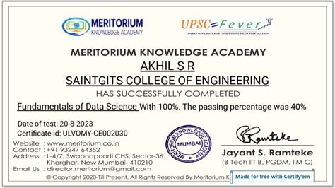 Akhil S R On Linkedin Datascience Professionaldevelopment Datadriveninsights