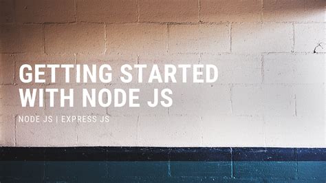 Creating A Simple Node Js Server Using Express — Handling Incoming Requests Sending Responses