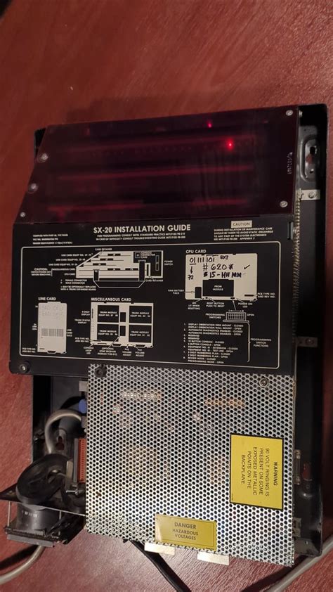 1980s Mitel Super Switch Phone System For Motel Office School R Cassettefuturism