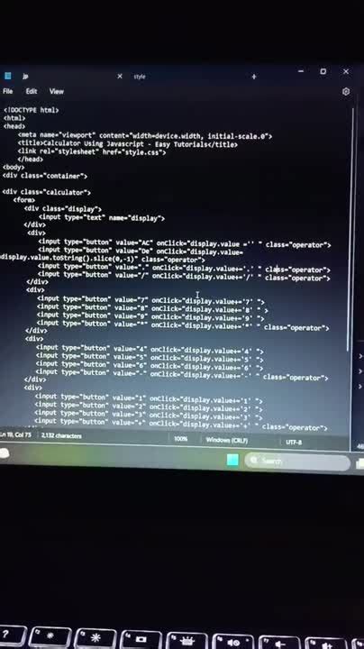 Vutukota Jayaprakash On Linkedin Web Development Task 1 Is Completed