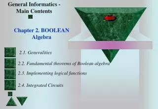 PPT Chapter 12 Boolean Algebra And Combinatorial Circuits PowerPoint